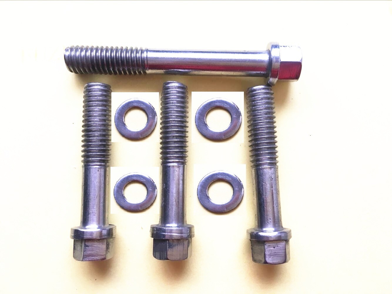 FOR SB Chevy 327 350 383 V8 Flange Bolt Kit Short Water Pump Bolts SWP ...