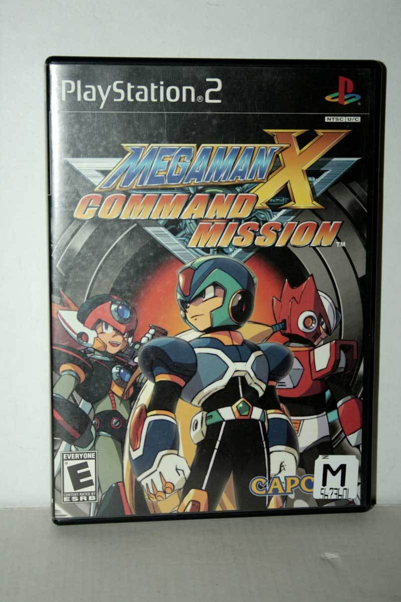 MEGAMAN X COMMAND MISSION GIOCO USATO SONY PS2 EDIZIONE AMERICANA FR1 ...