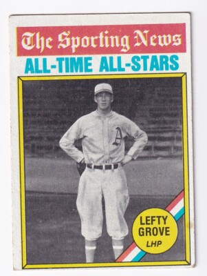 Lefty Grove 1976 Topps MLB Trading Card # 350 | eBay
