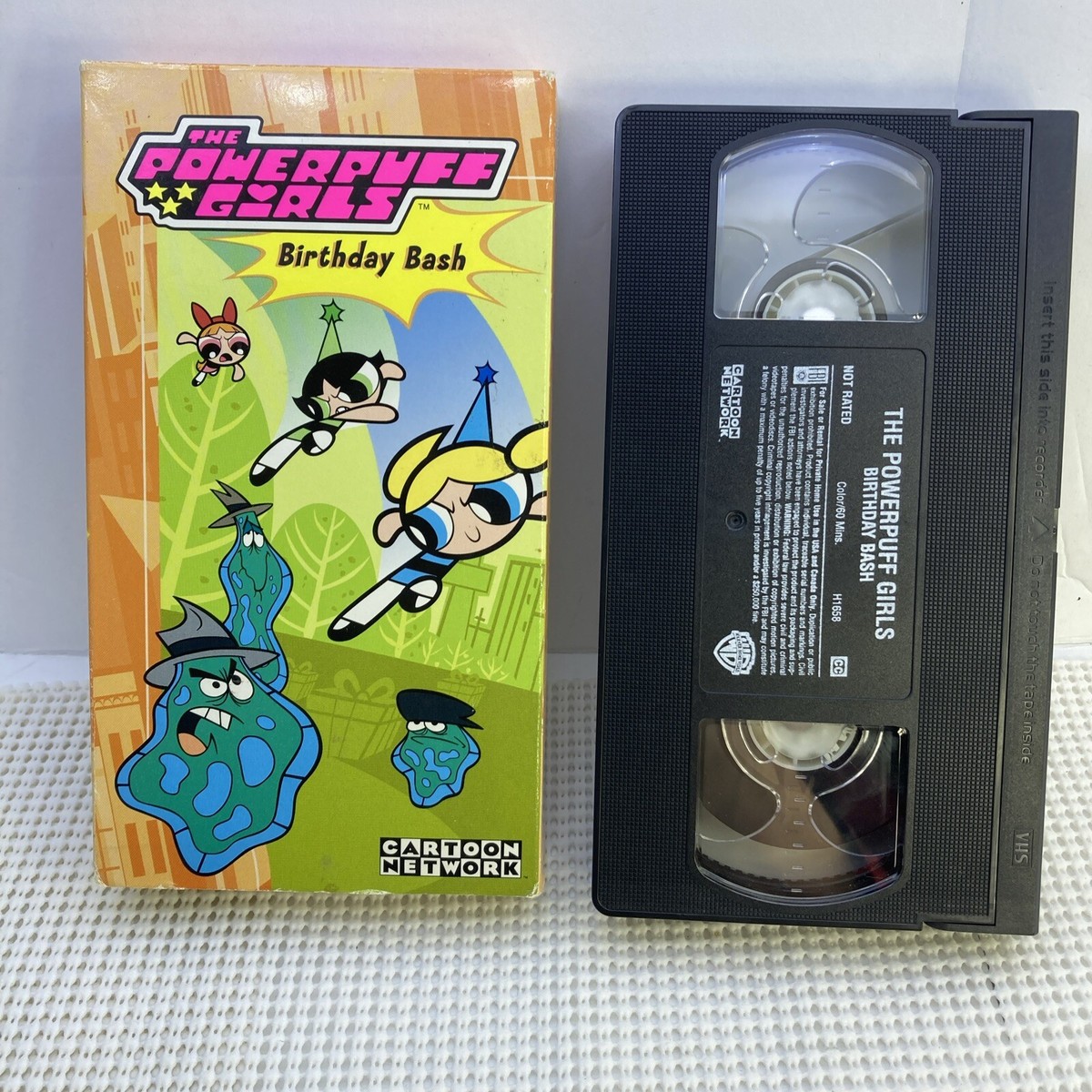 The Powerpuff Girls Birthday Bash Vhs 2000 Slipsleeve For Sale