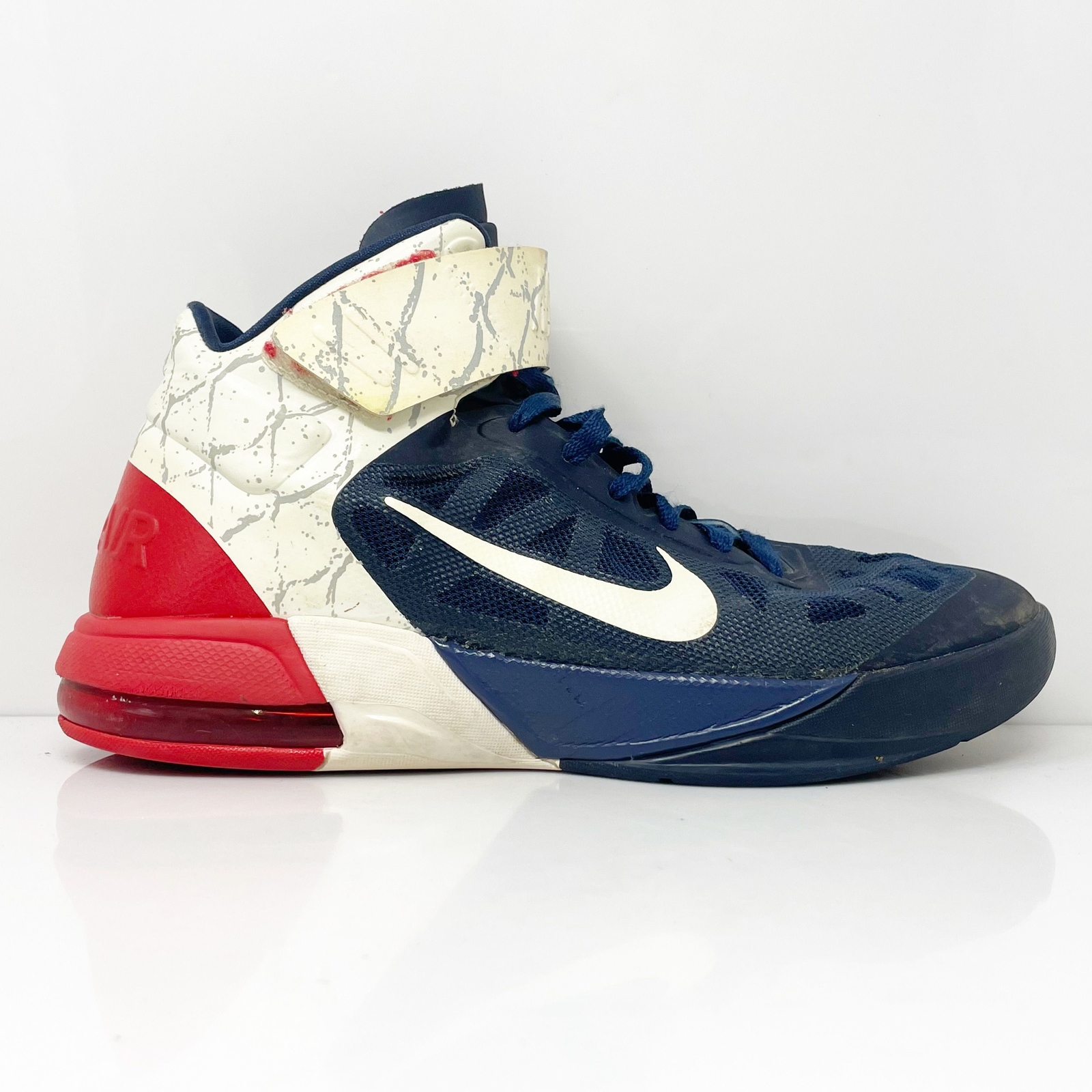 Nike Mens Air Max Fly 429545-406 Blue Basketball Shoe… - Gem