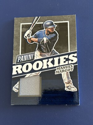 2017 Panini The National Convention MANUEL MARGOT MM Rookies Patch NSCC ...
