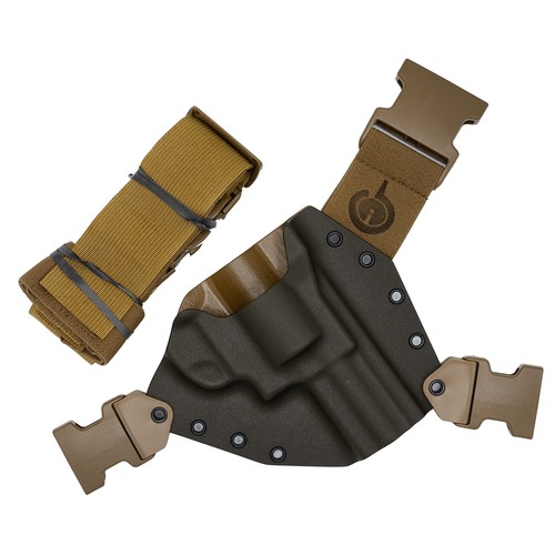 Gunfighters INC Kenai Kydex Chest Holster Fits S&W L-Frame Revolver ...