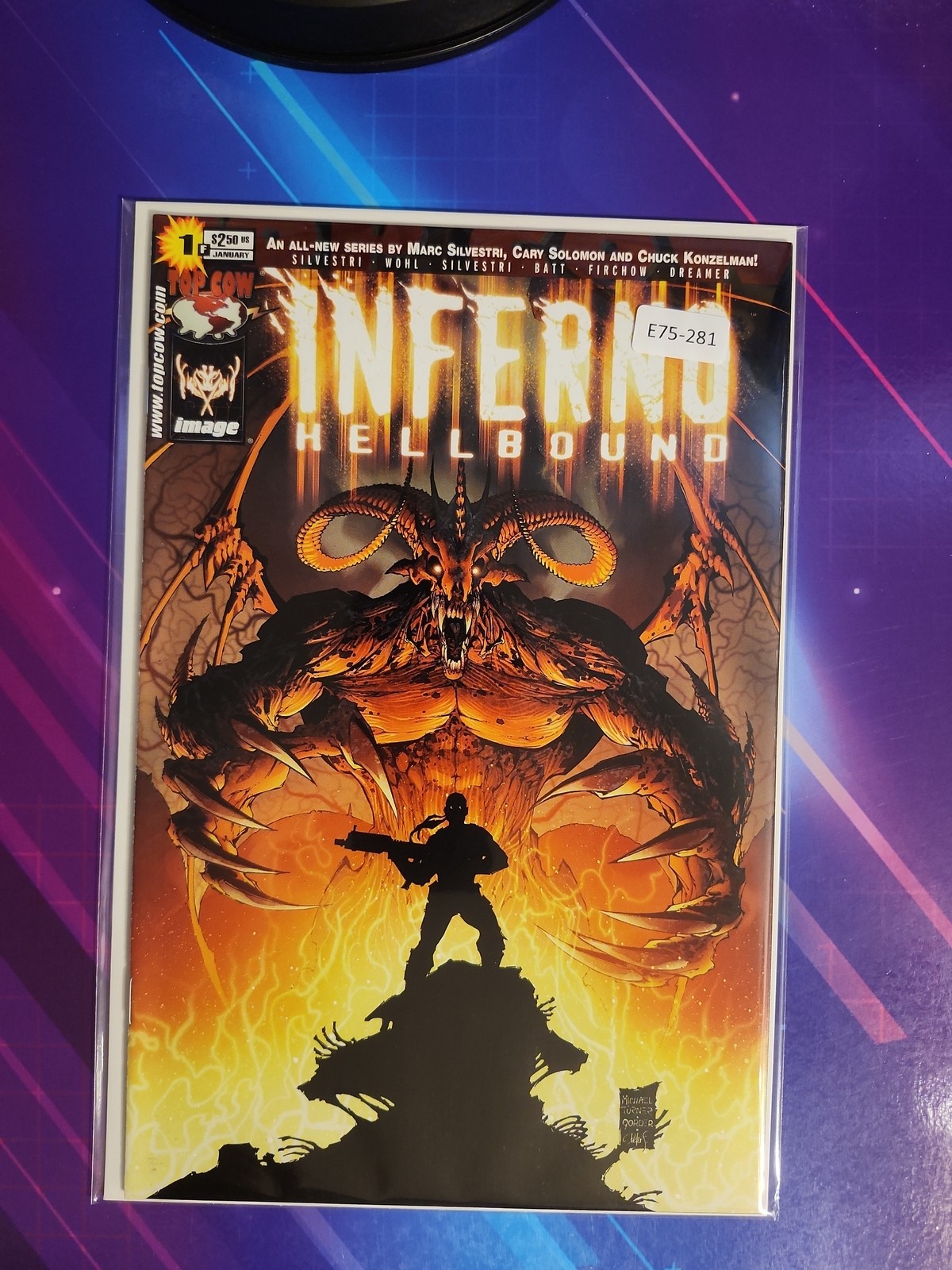 INFERNO: HELLBOUND #1F MINI HIGH GRADE VARIANT IMAGE COMIC BOOK E75-281 ...