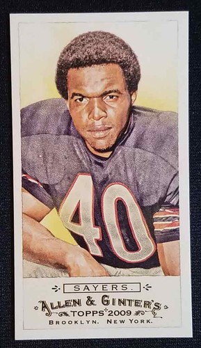 2009 Topps Allen & Ginter #AG13 Gale Sayers Target Exclusive Mini NM ...