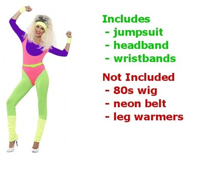 80s Workout Clothes Costume