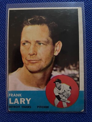 1963 topps # 140 FRANK LARY | eBay
