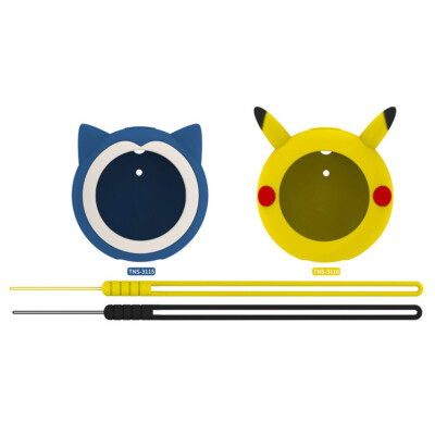 For Pokémon GO Plus+ Silicone Protective Case Cover Shell with Lanyard ...