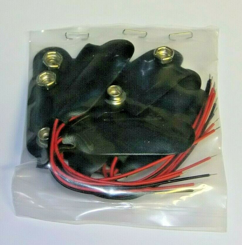 10 x PP1 / PP9 BATTERY CLIP Connector for 9 volt lantern batteries NOT ...