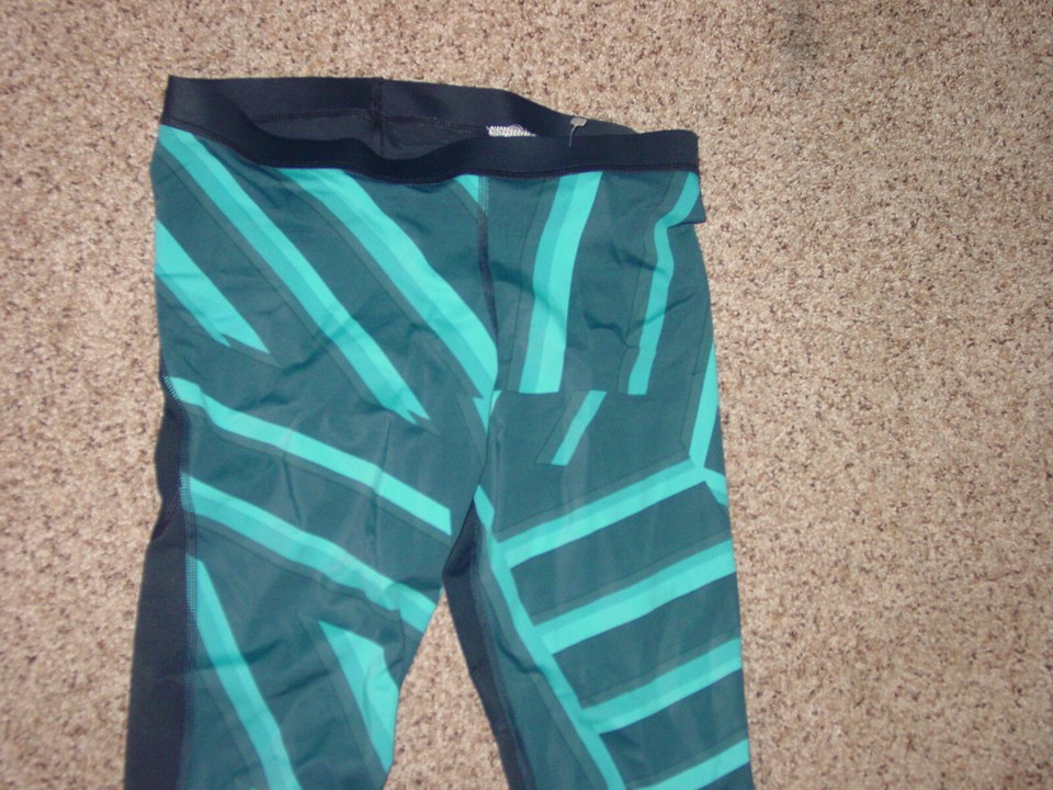 2014 Womens REEBOK CROSSFIT Leggings Athletic Fitted Crossfit Pants SZ ...