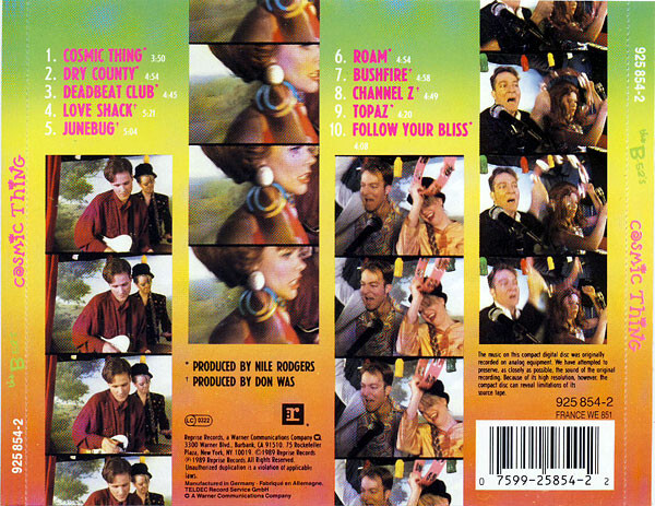 The B-52's - Cosmic Thing (CD, Album) (Very Good Plus (VG+ ...