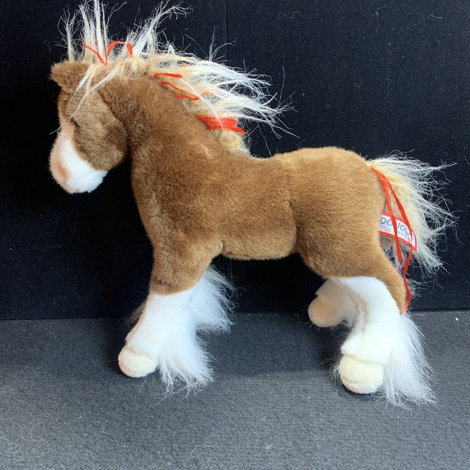 Douglas Samson Clydesdale Horse 12" Plush Stuffed Animal Cuddle Toy ...