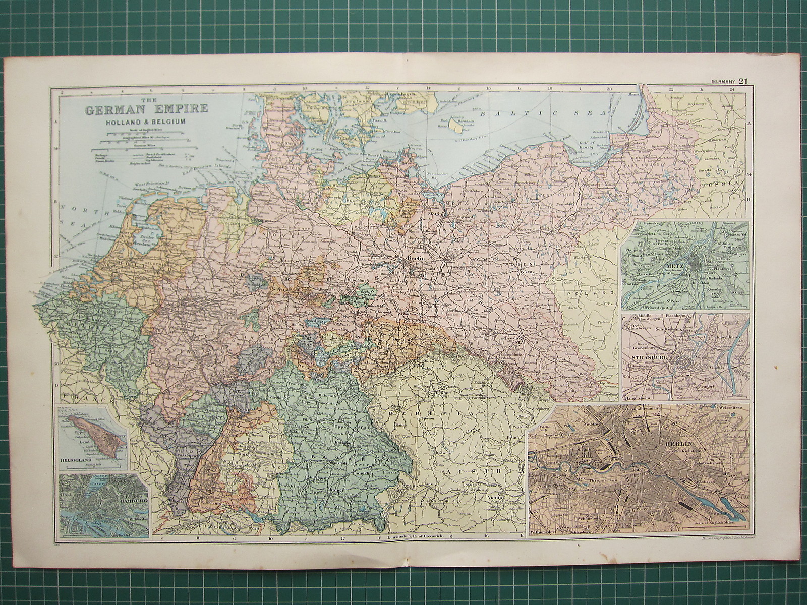 German Empire World Map