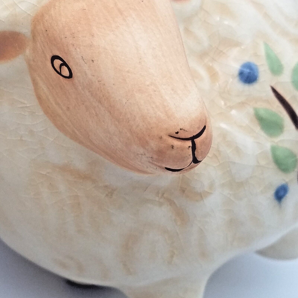 PartyLite Sheep Candle Holders Country Comfort Tea Light Lamb Ceramic ...