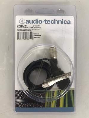 Audio-Technica AT829cW Cardioid Condenser Lavalier Microphone | eBay