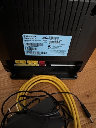 SAGEMCOM FAST 5260 DUAL-BAND WIRELESS WI-FI ROUTER- For optimum | eBay