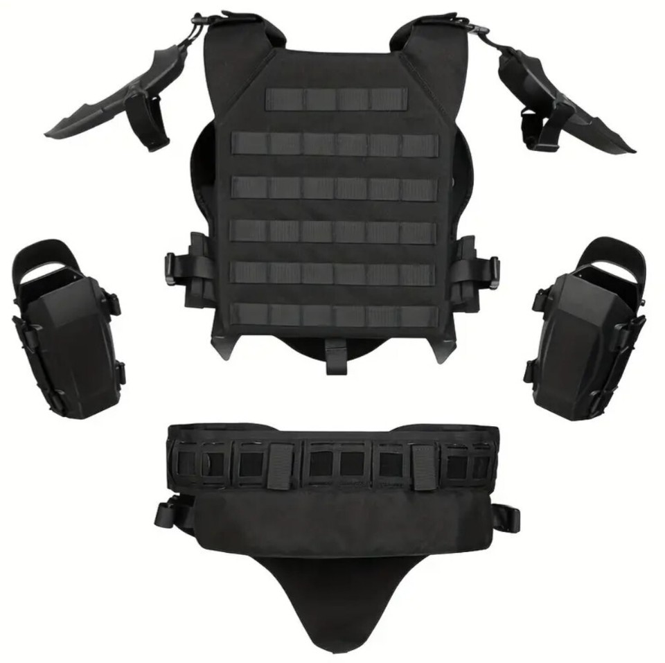 Polycarbonate Riot Gear Full Set For Hardcore Cosplay And Protection | eBay