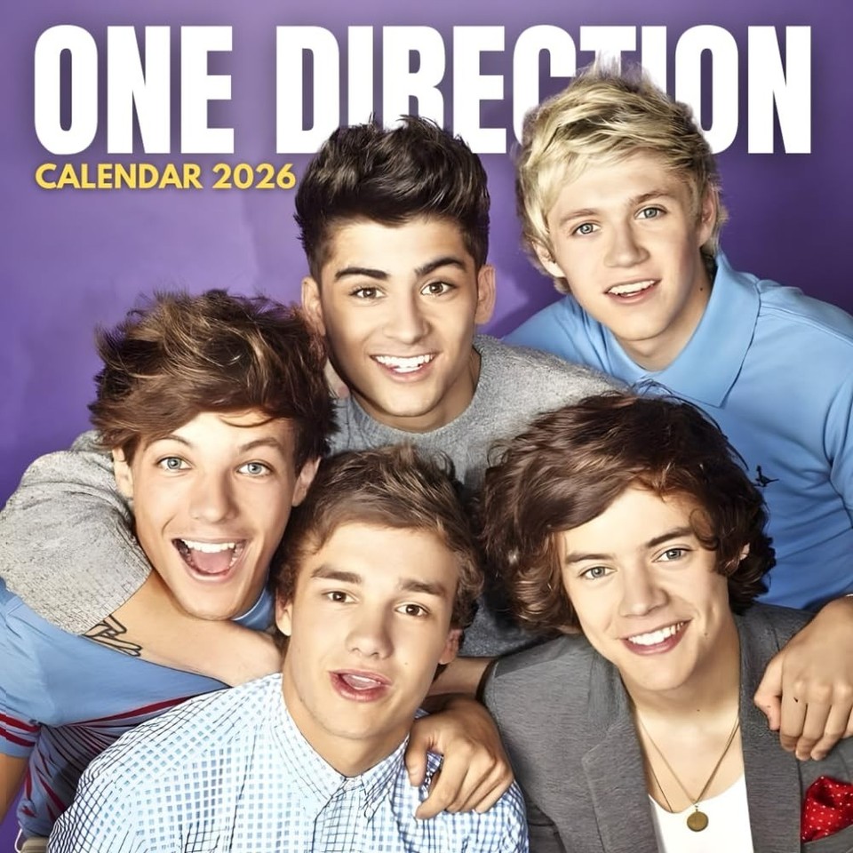 🎤💫 One Direction 2026 Calendar (8.5” × 8.5”) – A Year of Memories ...
