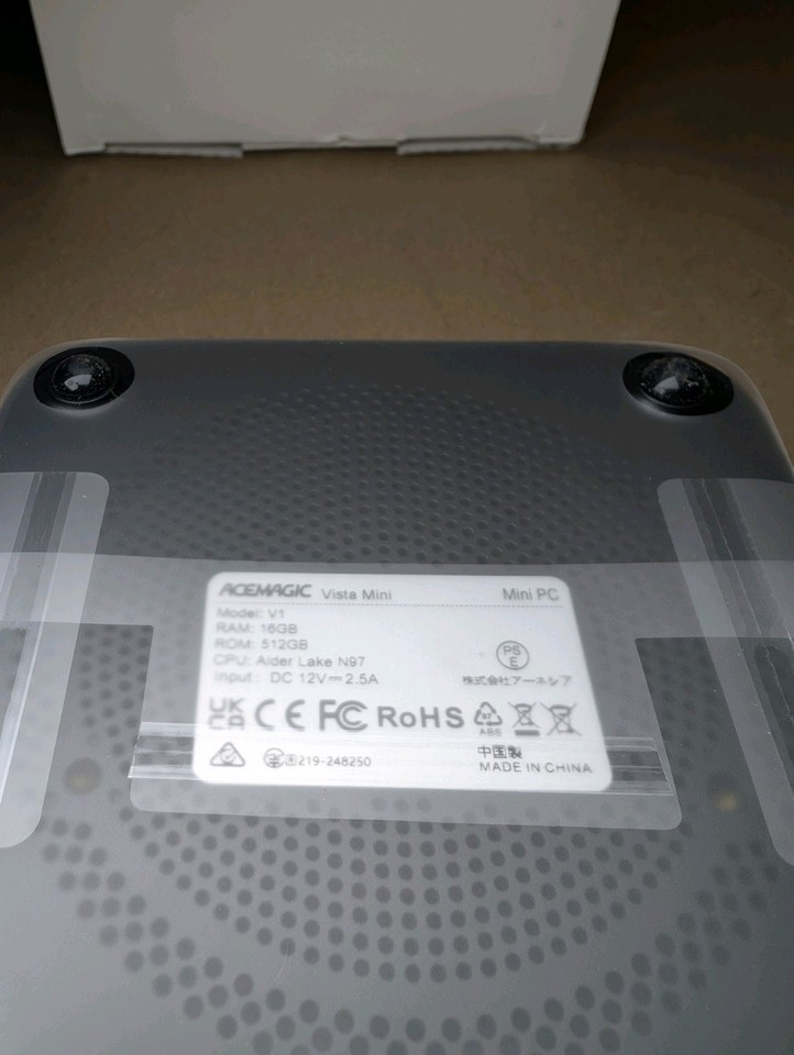 ACEMAGIC V1 Mini PC Intel N97 16GB-512GB SSD | BLACK | 4K Dual + WiFi ...
