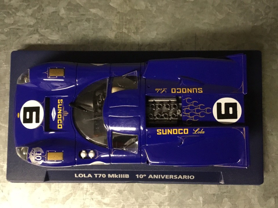 Fly Ref.96088 Slotcar Lola T70MK3B M.1:32 No.6 10.Aniversario Sunoco ...