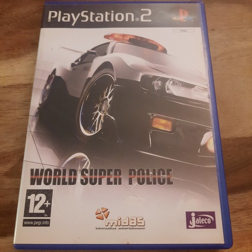 World Super Police PlayStation 2 PS2 (PAL with Manual) | eBay UK