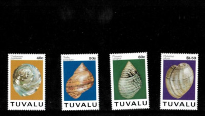 Tuvalu 1994 - SC 671-4 - Shells - Set of 4 Stamps - MNH | eBay