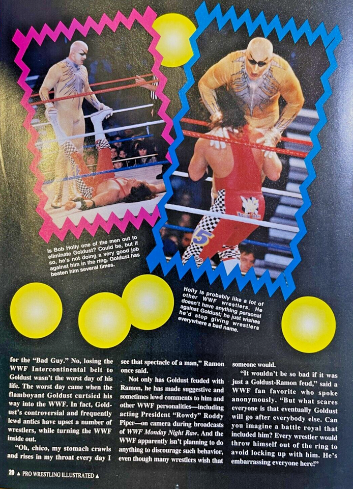 1996 Wrestler Goldust Dustin Rhodes | eBay