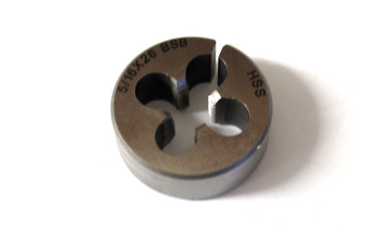 CEI Die 5/16" x 26 tpi cycle threads Triumph Norton BSA UK Made tool ...