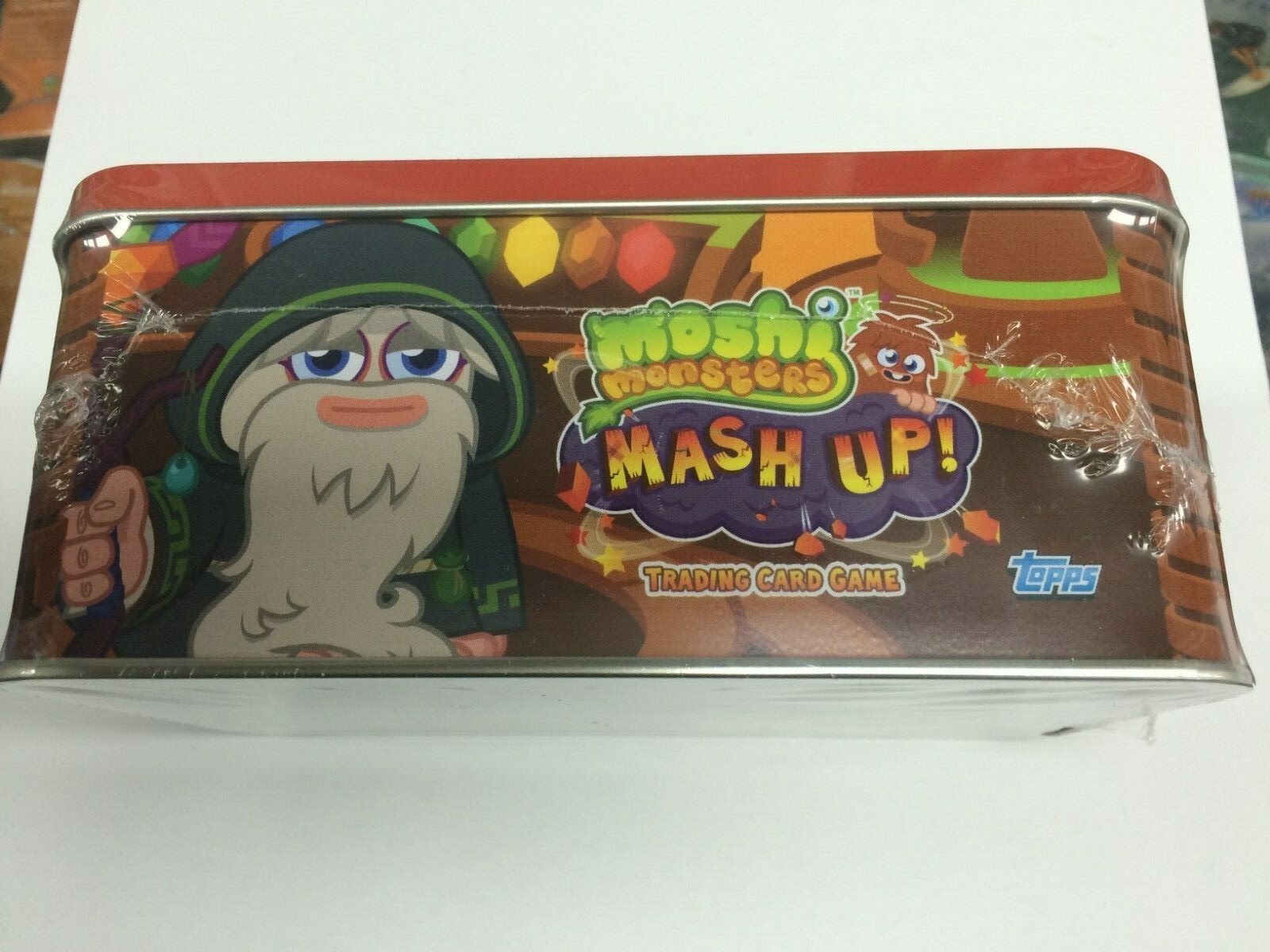 Topps Moshi Monsters Trading Card Game Tin (includes 20 Mesh Up Cards ...