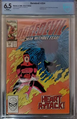 Daredevil #254; CBCS 6.5; 1st Appearance and Origin Typhoid Mary ...