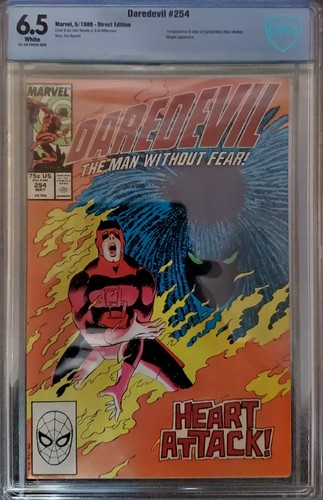Daredevil #254; CBCS 6.5; 1st Appearance and Origin Typhoid Mary ...