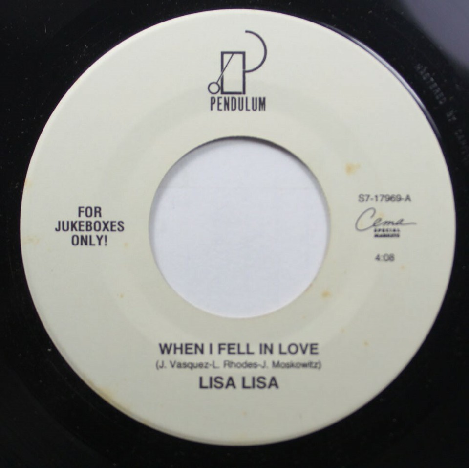 Soul Promo 45 Lisa Lisa - Cuando Me Enamore / When I Fell In Love On ...