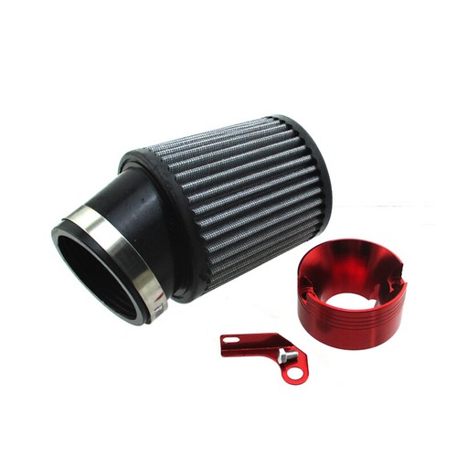 CNC Air Filter & Adapter For 11Hp 13Hp Honda GX340 GX390 Clone Kart ...