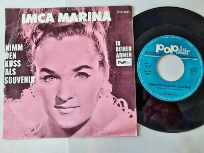 Imca Marina - Nimm den Kuss als Souvenir 7'' Vinyl Germany | eBay