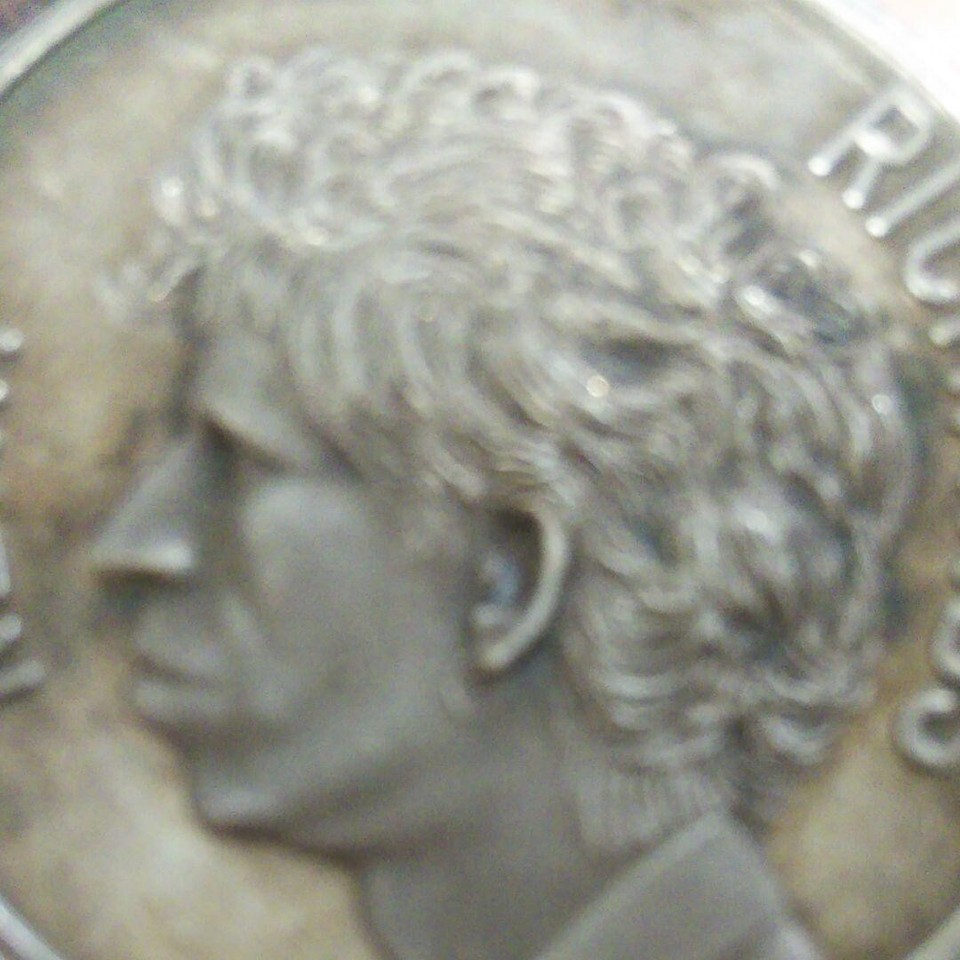 Rolling Stones KEITH RICHARDS 1989 Silver Coin from Japan | eBay