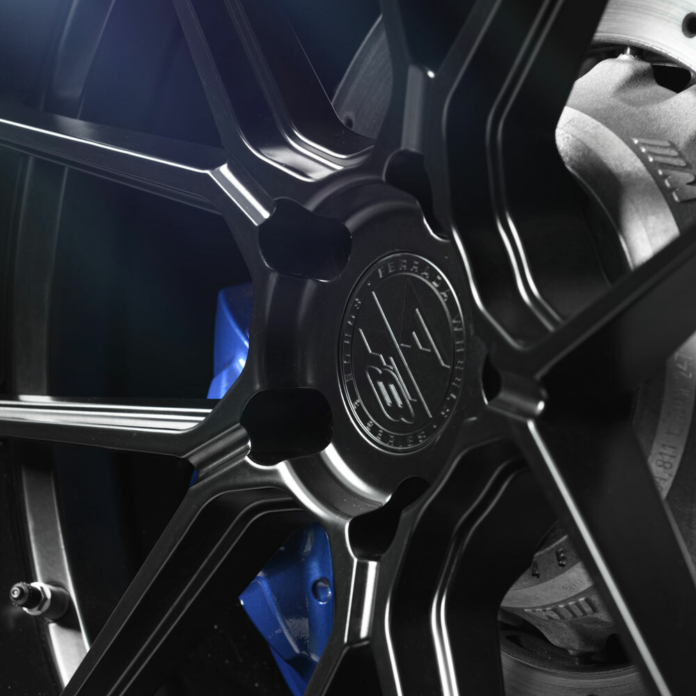 21" Ferrada FR8 Black 21x9 21x10.5 Concave Wheels Rims Fits BMW F01 740 ...