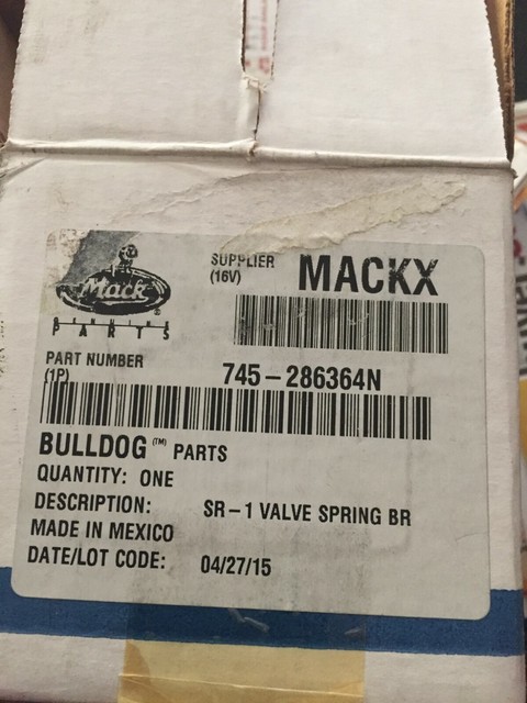 MACK TRUCK SPRING BRAKE VALVE 745-286364N TRUCK SEMI for sale online | eBay