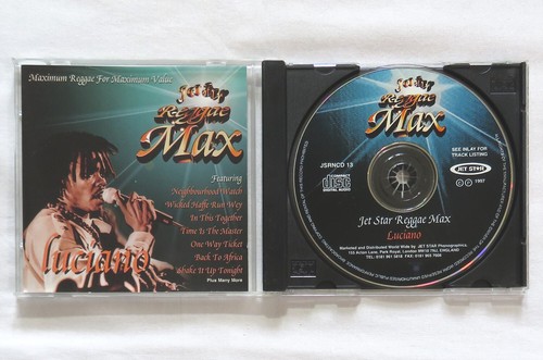 Jet Star Reggae Max Luciano Compact Disc 1997 Reggae Rasta Music | eBay