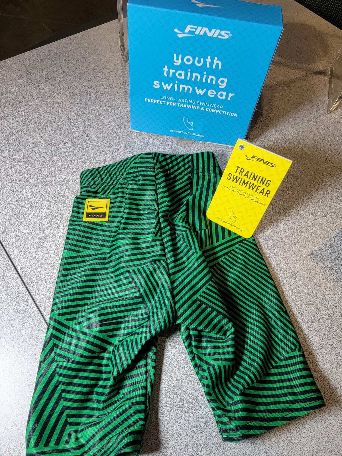 FINIS Youth Jammer Maze Training and Competition Swimwear US 20 runs ...