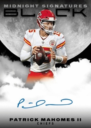 DIGITAL 2021 Patrick Mahomes Auto Midnight Signatures Black (Panini ...