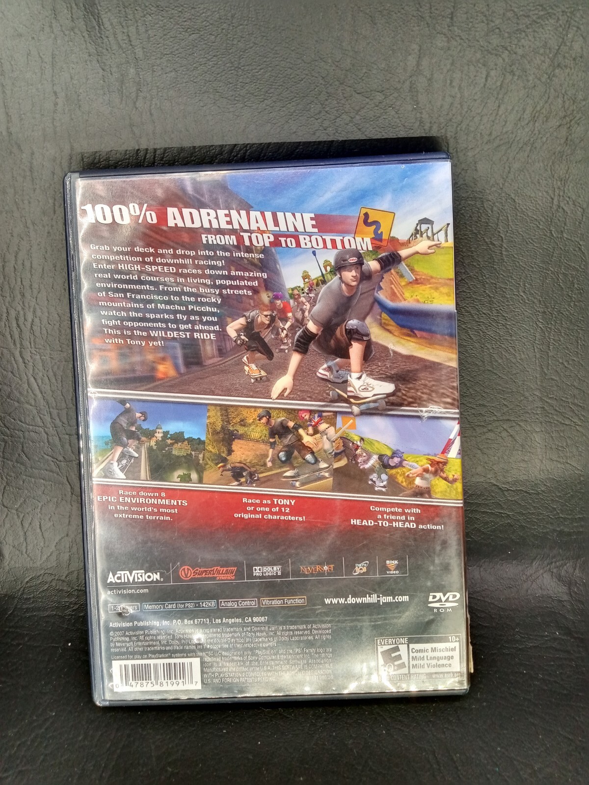 Tony Hawk's Downhill Jam - Sony PS2 Classic Skate Game Complete With ...