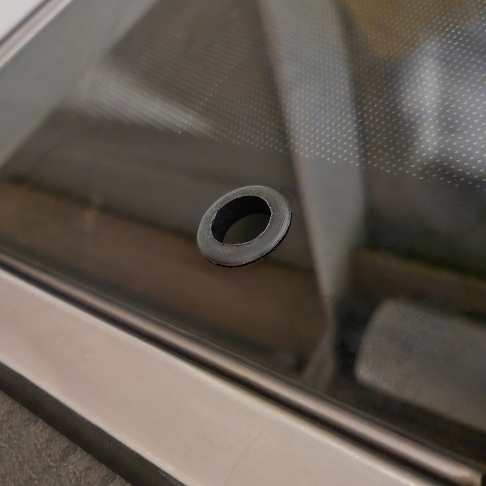 Smev Dometic Sink Glass Lid Rubber Grommet - Hob Cooker Finger Grip ...