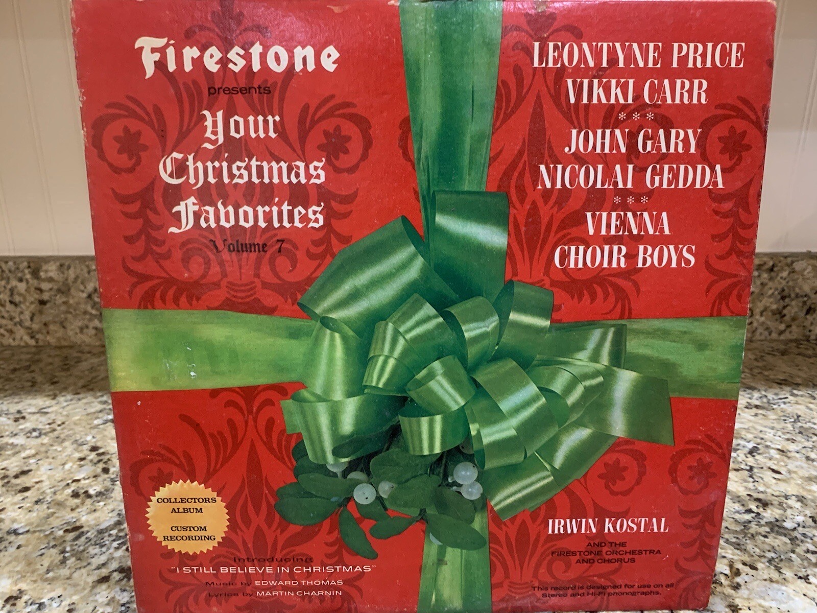 firestone christmas vinyl record Lot Of 3 Volumes 5,6,7 | eBay