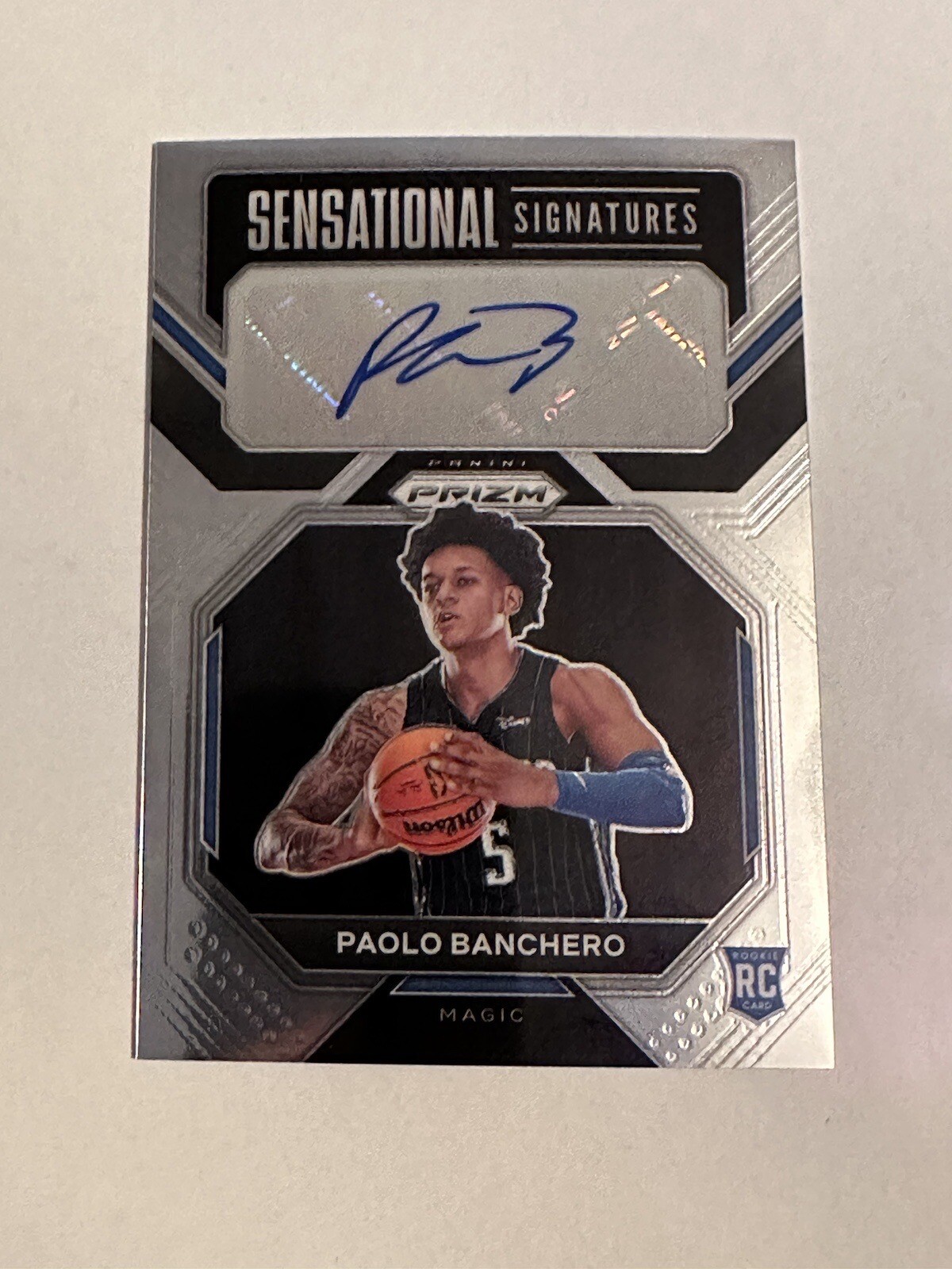 2022-23 Panini Prizm - Sensational Signatures #SS-PB Paolo Banchero (AU ...