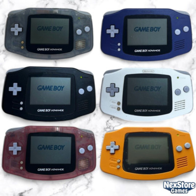 Nintendo GameBoy Advance Console Various Color GBA-001 Region Free Used ...