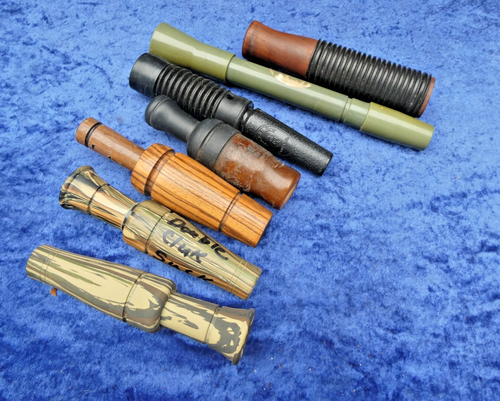 VTG LOT OF 7 GAME CALLS. CANADIAN GOOSE TUBE. DUCK & GOOSE CALLS. | eBay