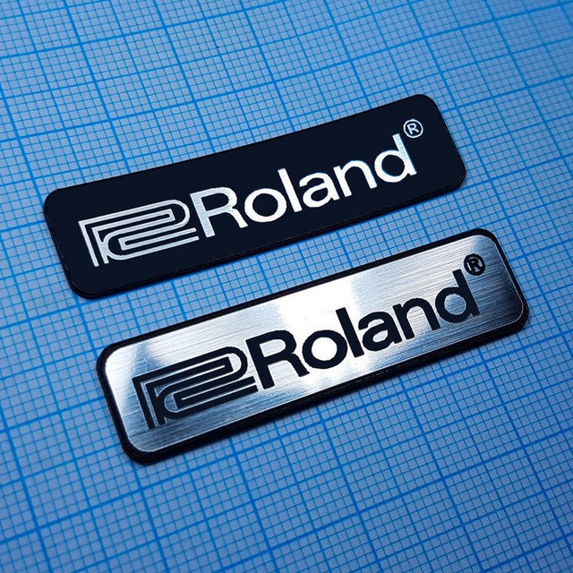 ROLAND - Metallic Sticker Set - 2 pieces | eBay