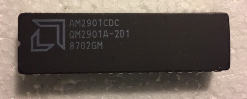 AMD INC. AM2901CDC 4-BIT, BIT-SLICE MICROPROCESSOR, CDIP40 *QTY:2* NEW ...
