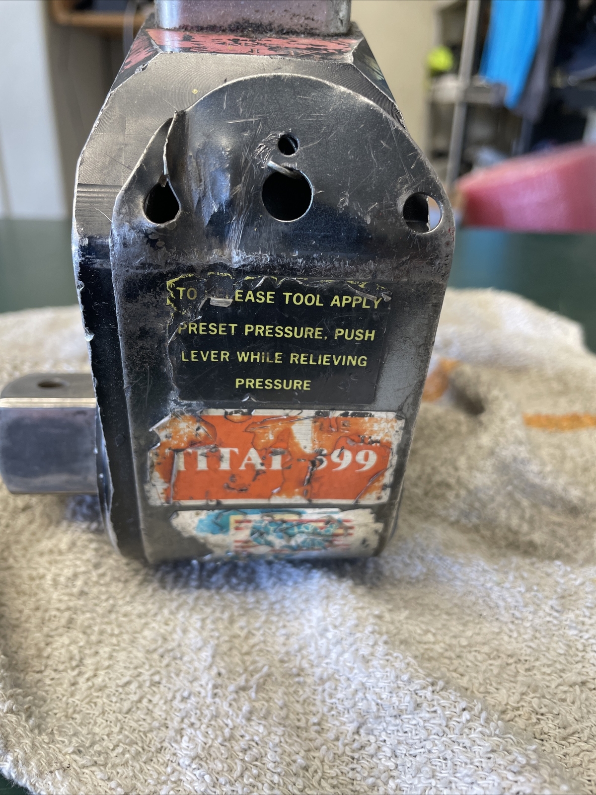 HYTORC XLT-3 1 Inch Drive Hydraulic Torque Wrench Bolting Tool Untested ...