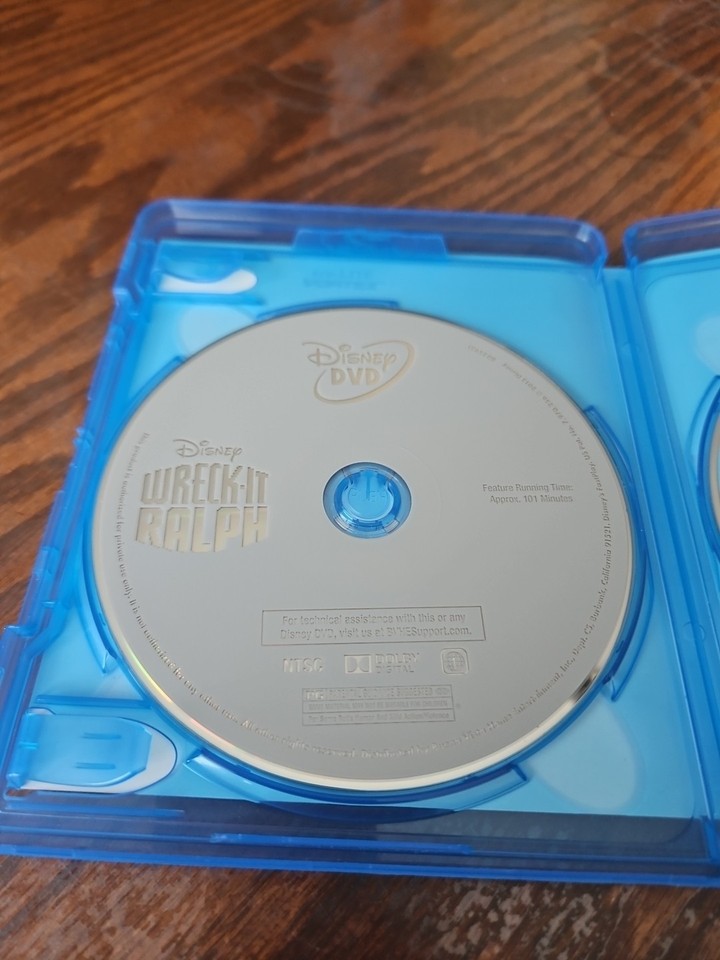 Wreck-It Ralph (Blu-ray/DVD Combo, 2013, 2-Disc Set) Collector's ...